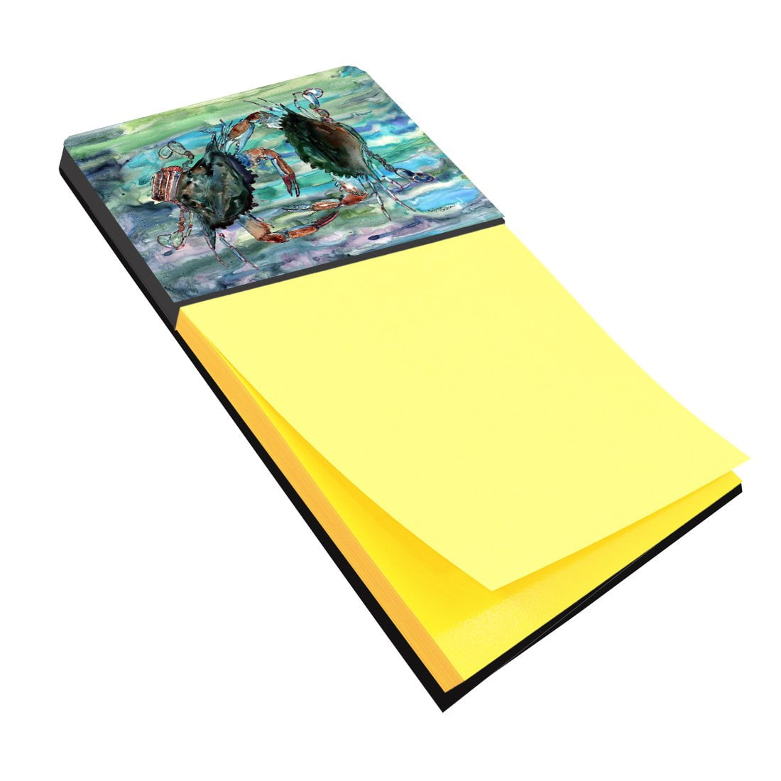 Watery Teal and Purple Crabs Sticky Note Holder - Walmart.com