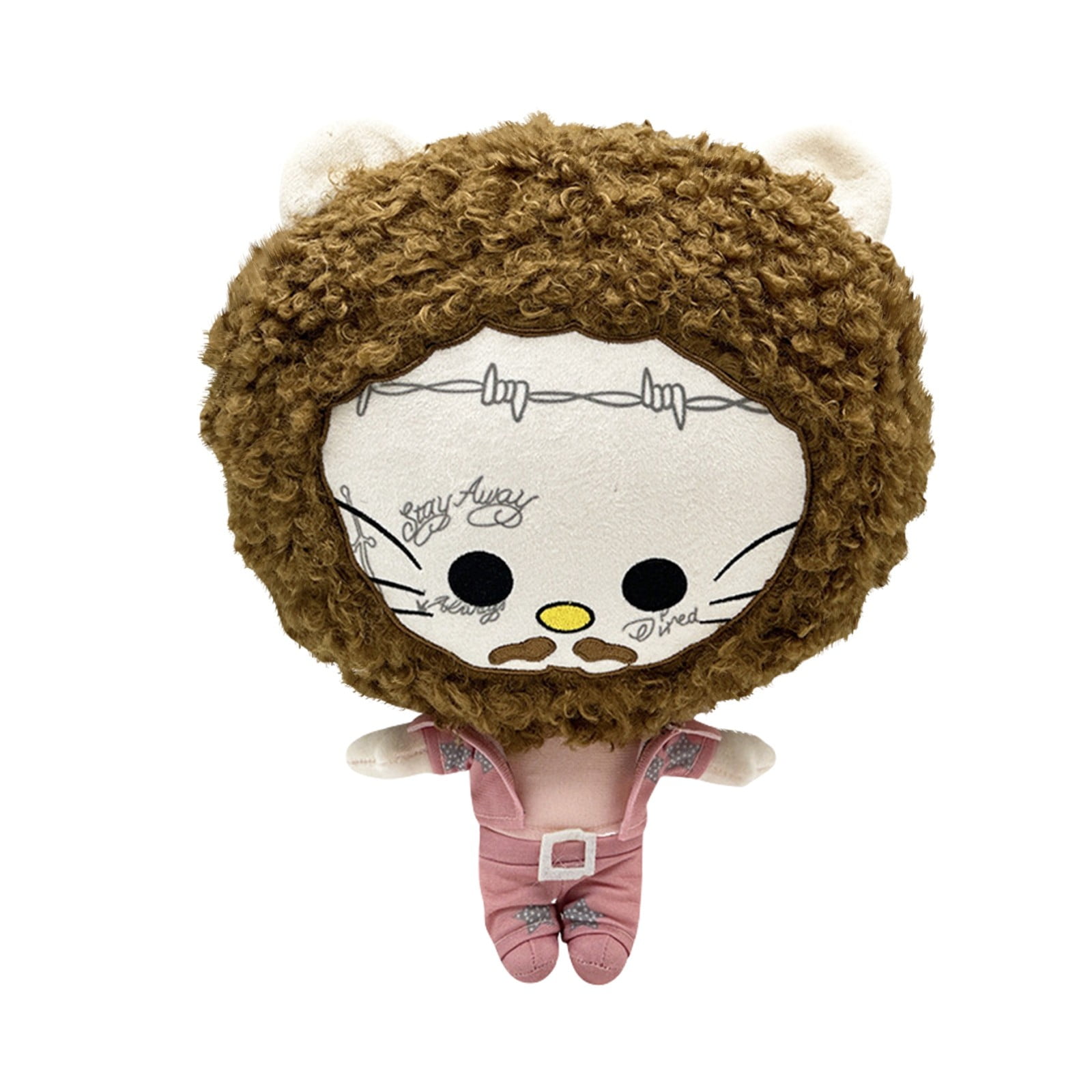 Watey Hello Kitty x Singer Plush, 11.8" Hello Kitty Stuffed Animals ...