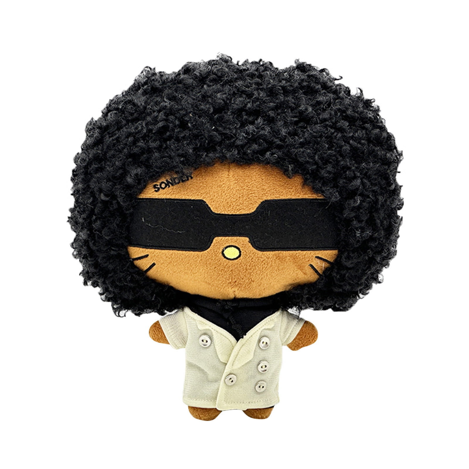 Watey Hello Kitty x Singer Plush, 9.44" Hello Kitty Stuffed Animals ...