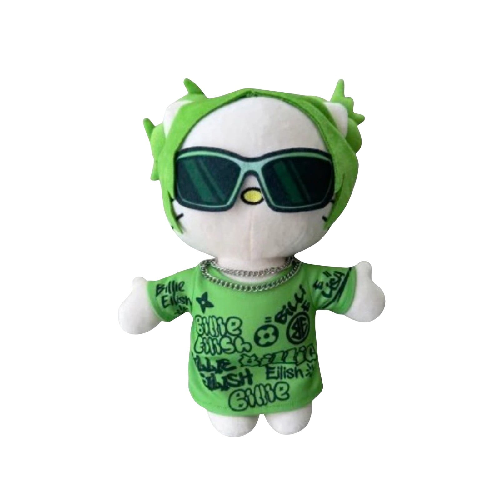 Watey Hello Kitty x Singer Plush, 9.84" Hello Kitty Stuffed Animals ...