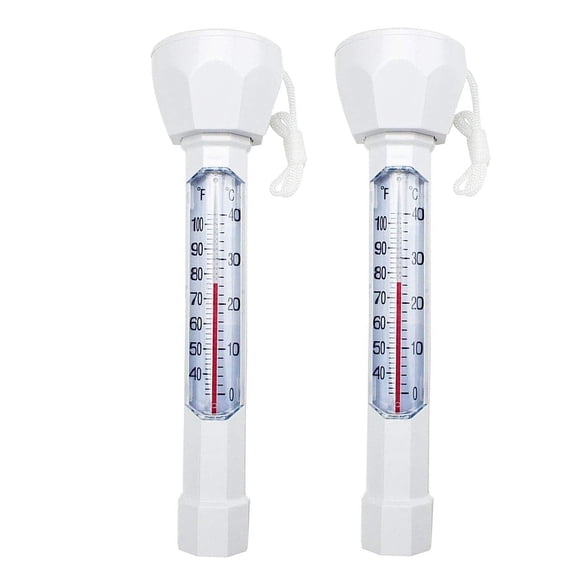 Watflow Large Floating Pool Thermometer, Water Temperature Thermometers ...