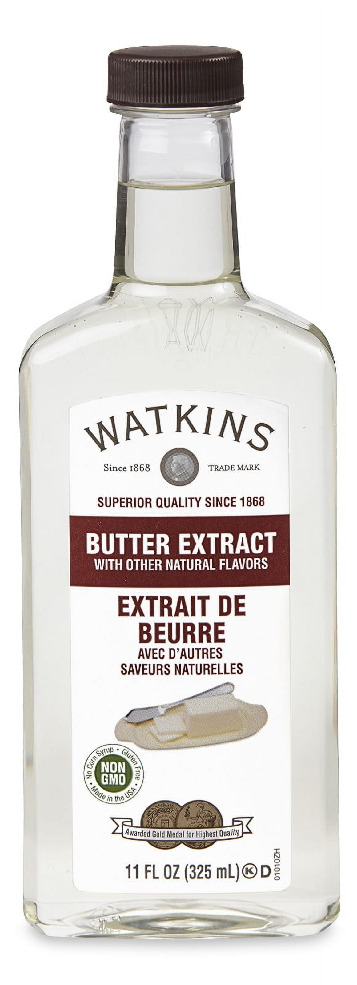 Watkins Pure Flavoring Butter Extract for Baking, All Natural ...