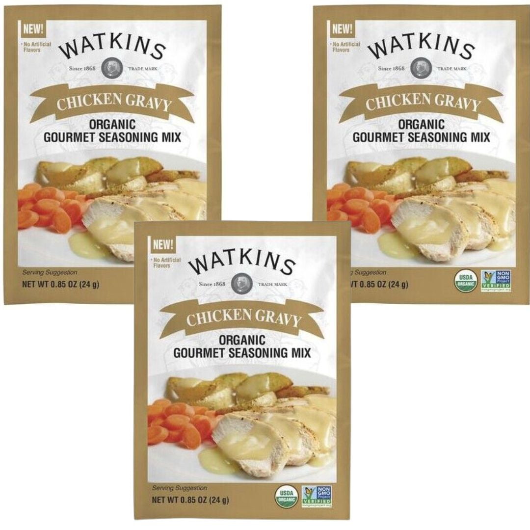 Watkins Chicken Gravy Mix 0.85 oz (Pack of 3) - Walmart.com