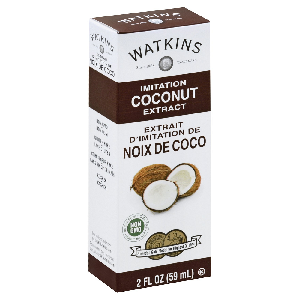 Watkins Gluten Free Imitation Coconut Extract, 2 fl oz [Pack of 6 ...