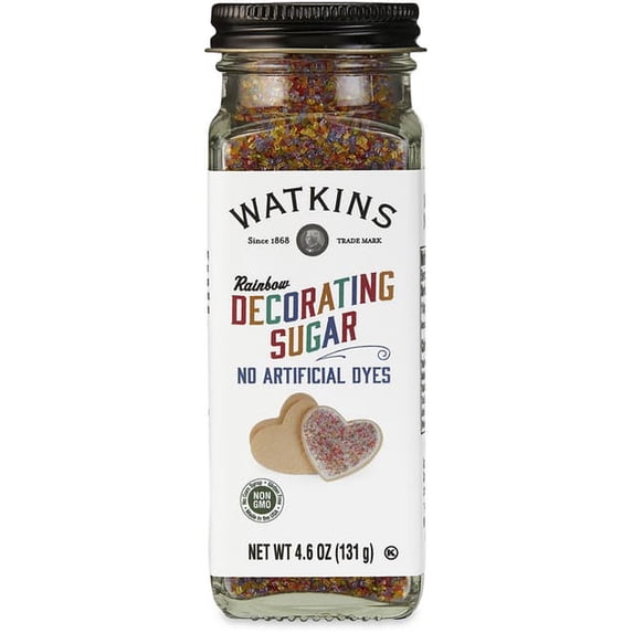 Watkins, Decorating Sugar, Rainbow 4.6 oz, No Artificial Dyes - Walmart.com