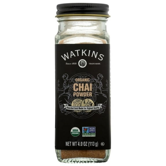 Watkins Gourmet Organic Spice BDF32 Jar, Chai Powder, Non-GMO, Kosher ...