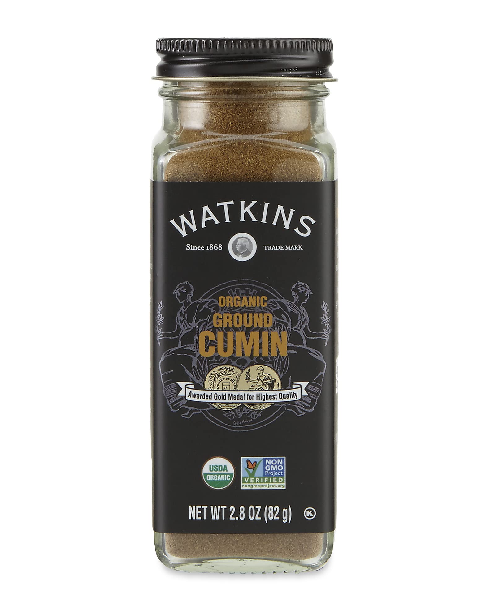 Watkins Gourmet Organic Spice Jar, Ground Cumin,2.8 Ounce (Pack of 3 ...