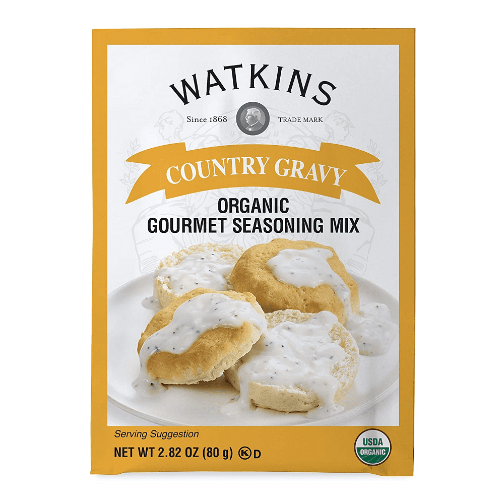 Watkins Organic Gourmet Country Gravy Seasoning Mix, 2.82 oz [Pack of ...