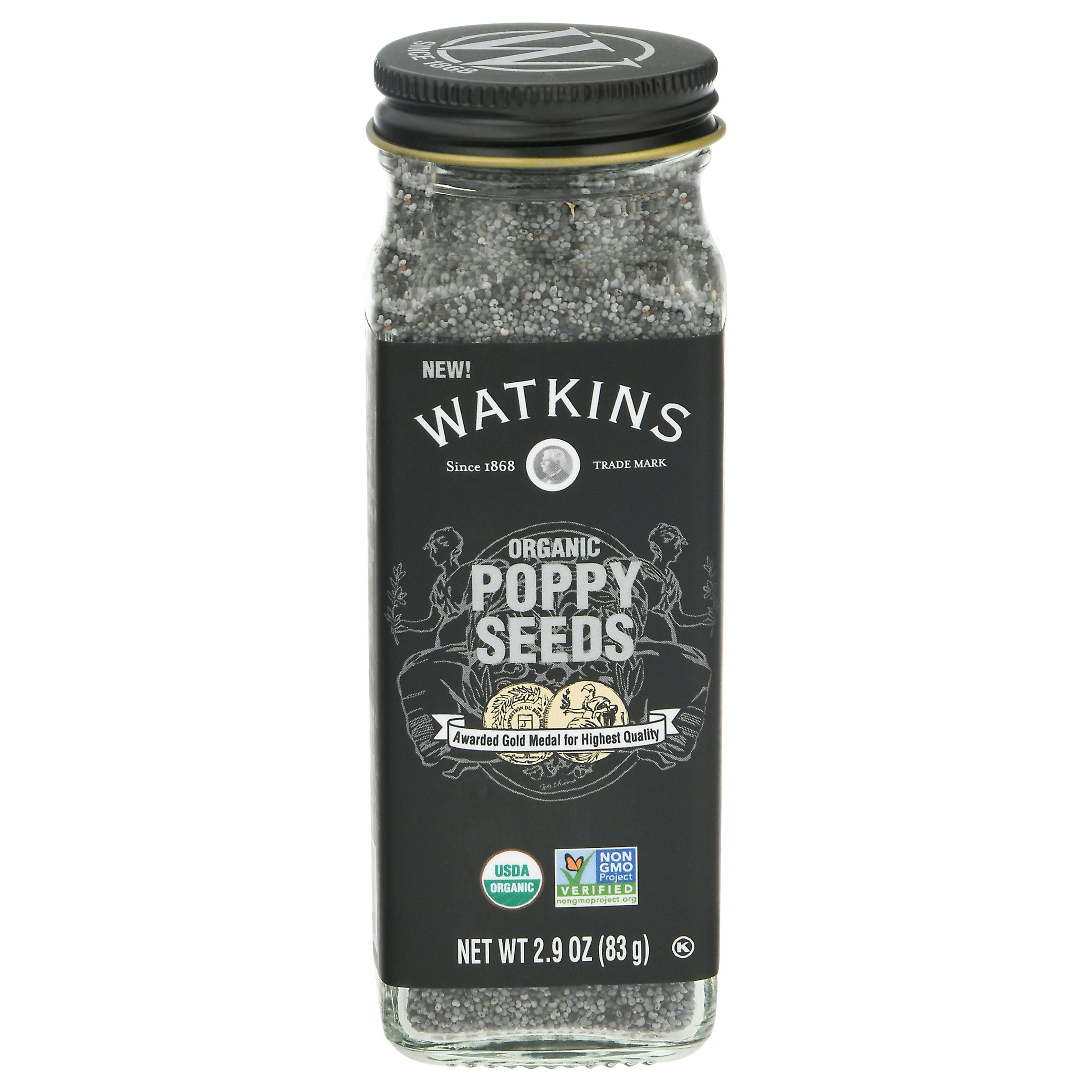 Watkins Organic Poppy Seeds 2.9 oz (Pack Of 6) - Walmart.com