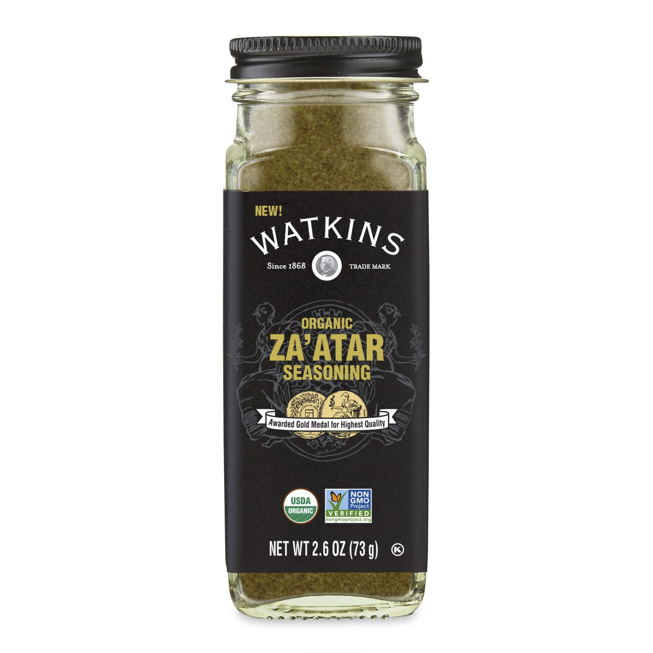 Watkins Organic Za'atar Seasoning, MMF7 Spice Mix, 2.6 oz., 1 Count ...