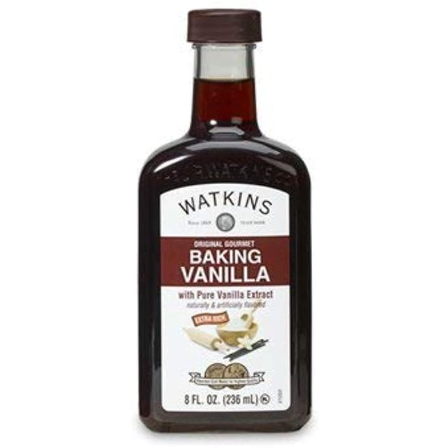 Watkins Original Gourmet Baking Vanilla Extract 8 Ounces (With Pure ...