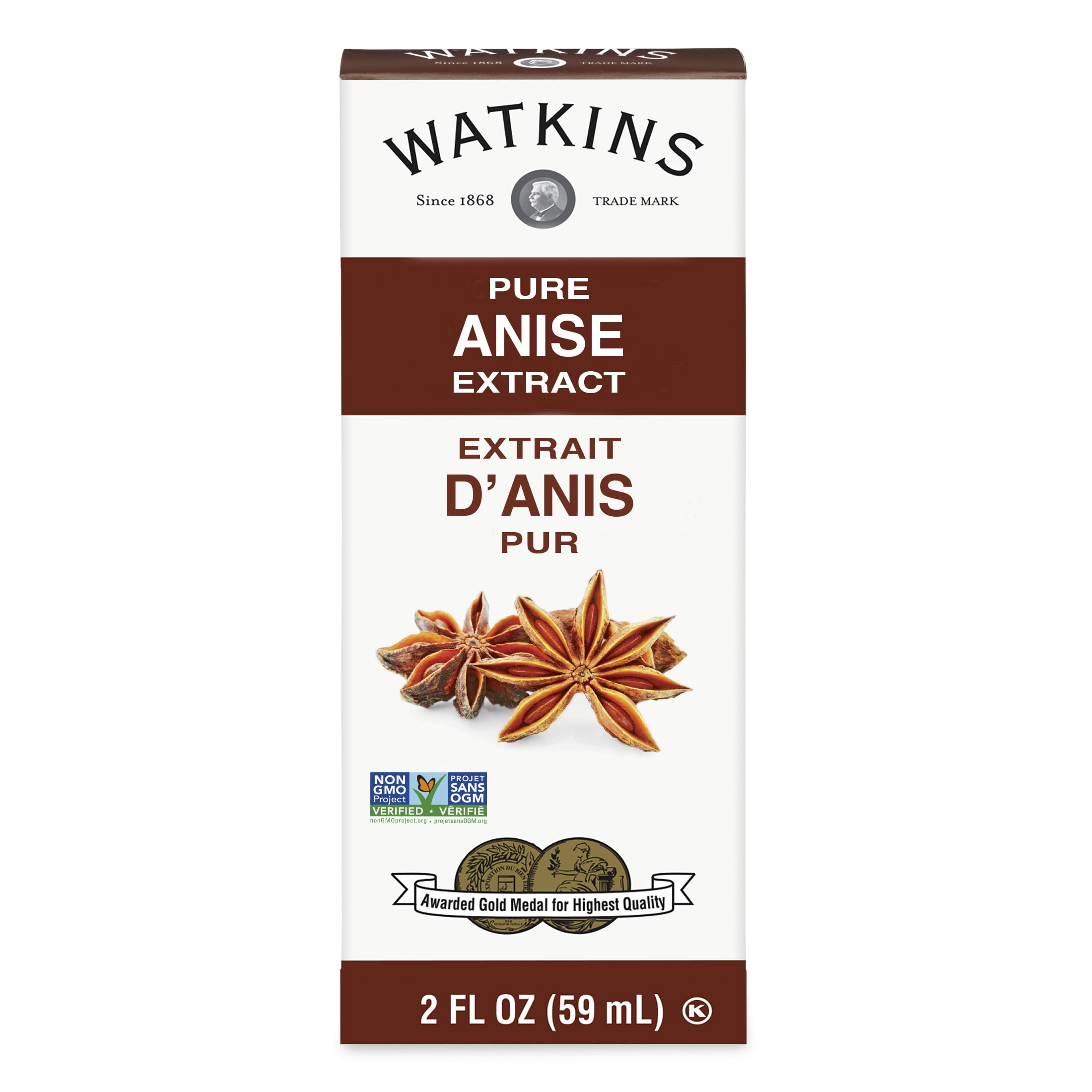 Watkins Pure Anise Extract, 2 fl oz (Shelf Stable Liquid) - Walmart.com