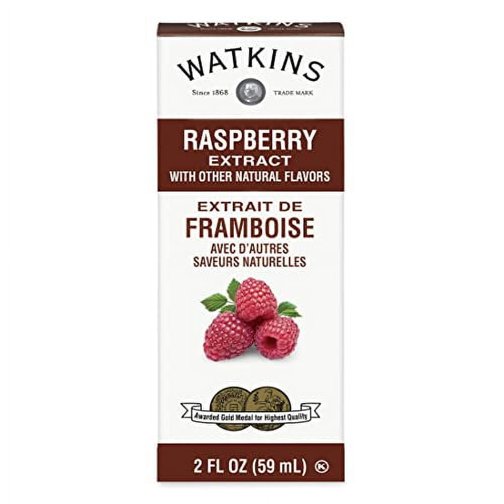 Watkins Raspberry Extract with Other Natural Flavors, 2 oz. Bottles ...