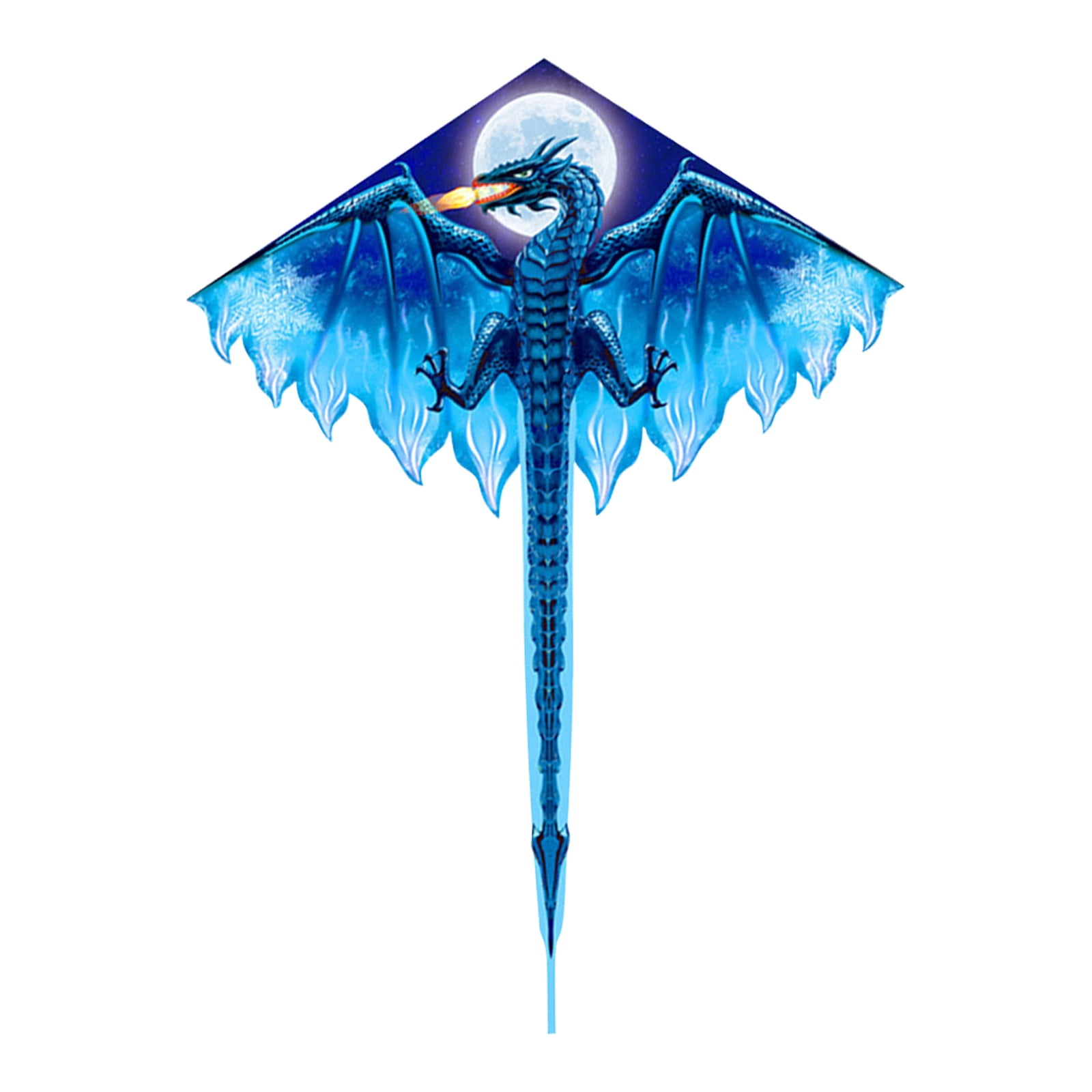 Watonic Fire Dragon Kite, Easy To Fly Kite For Children And Adults, 88 ...