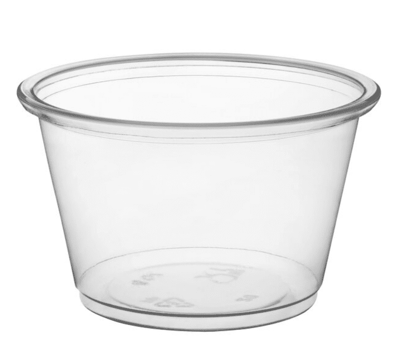 Watson Distributing 4 oz Clear Portion Cups – 2500/Case – BPA Free ...