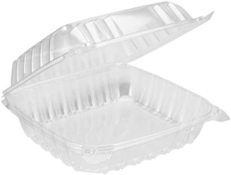 Watson Distributing 7.5" x 7.5" Clamshell Tfpp Container 1-Compartment ...