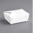 Watson Distributing #8 Take-Out Container Microwaveable Folded Paper 6. ...