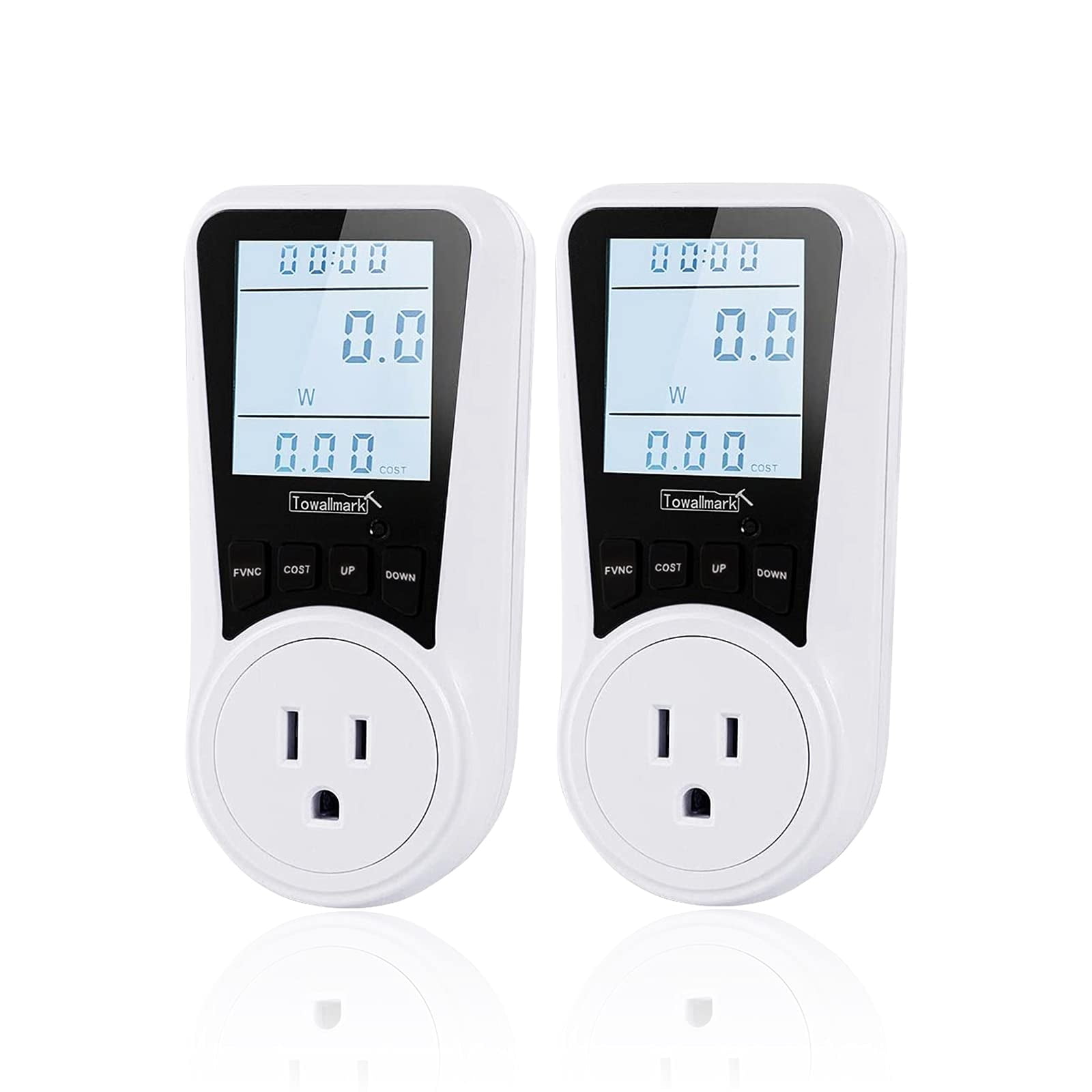 Watt Meter, Electricity Usage Monitor,Power Meter with Big LCD Display ...