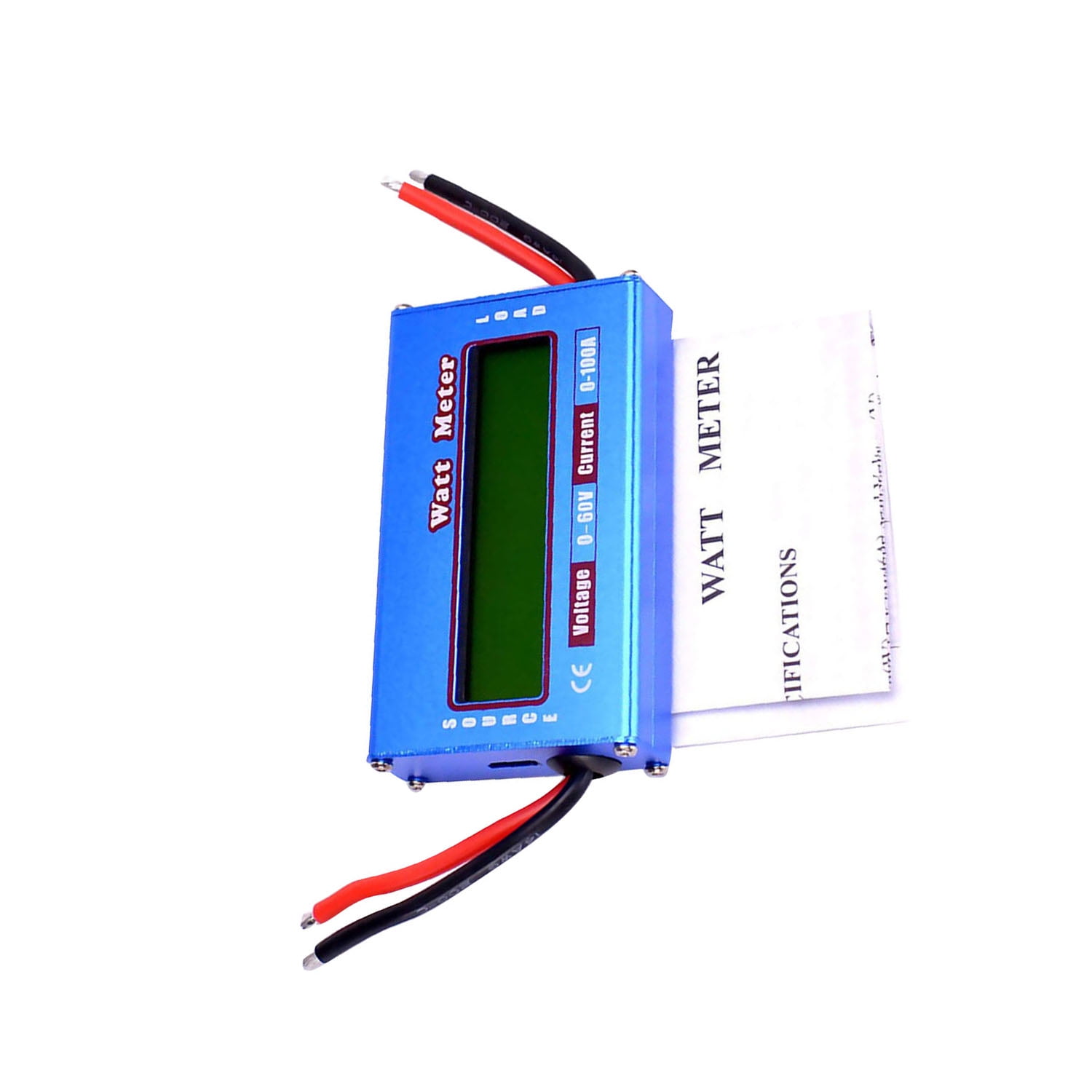 Watt Meter,Meter 100a Watt Meter Balance Battery Checker 100a Lcd Qisuo ...
