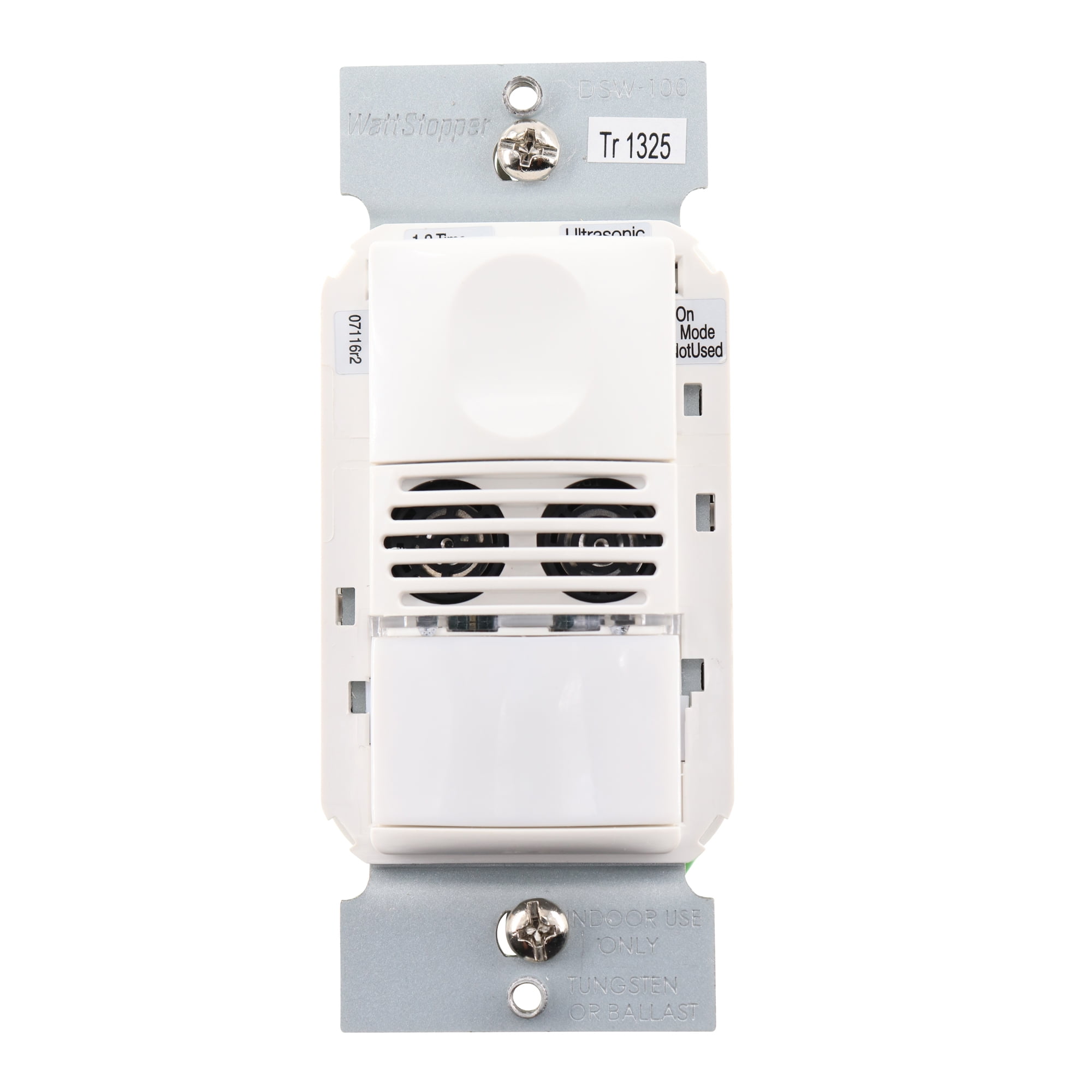 Watt Stopper DSW-100-W Dual Technology Wall Switch Sensor - Walmart.com