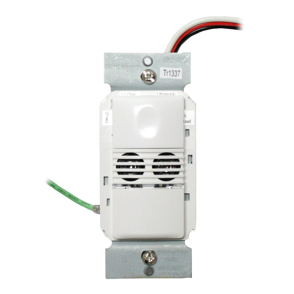 Watt Stopper Ultrasonic Wall Switch Occupancy Sensor 120/277 Volt AC ...