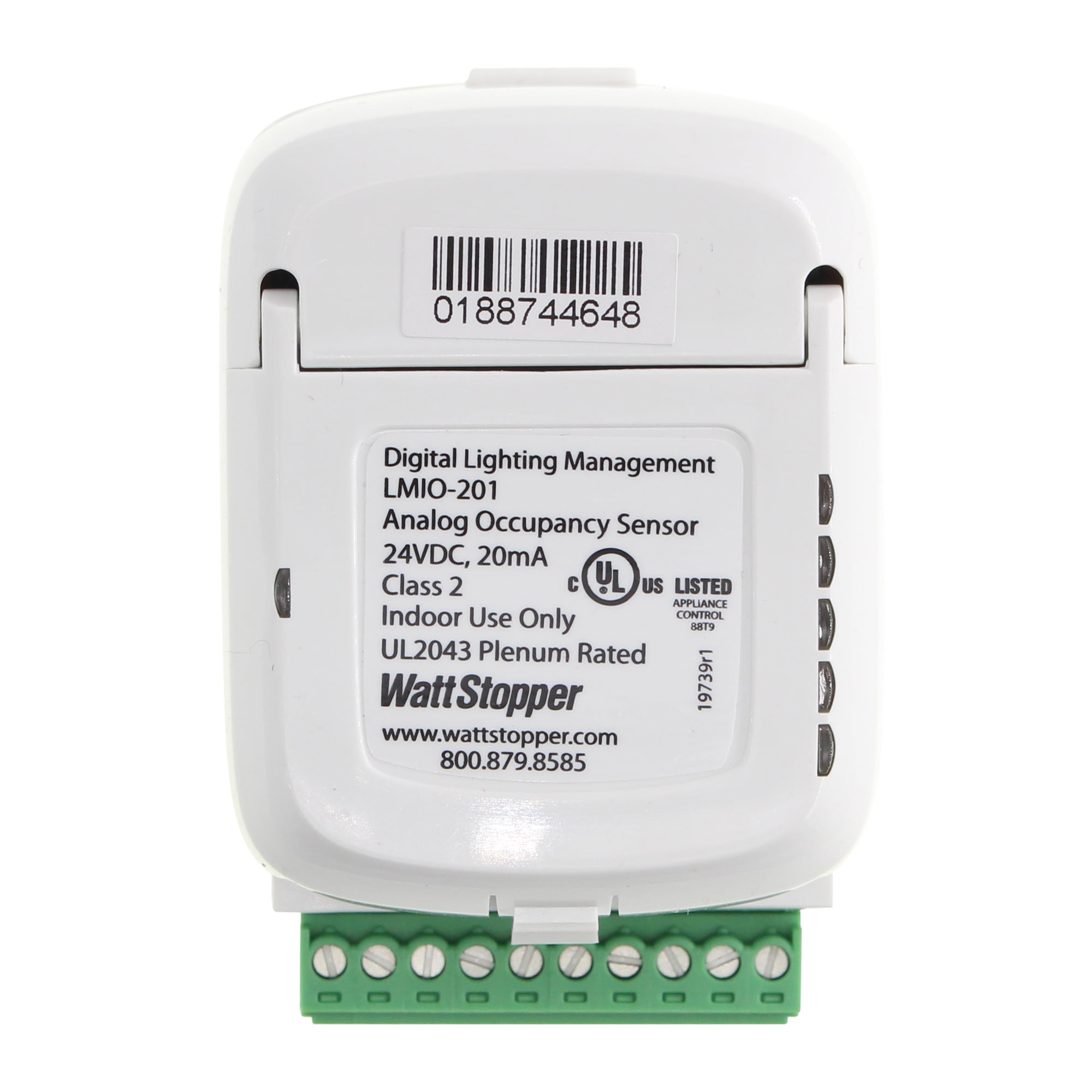WattStopper LMIO-201 DLM Analog Sensor Input Module, Indoor, RJ45, 24V ...