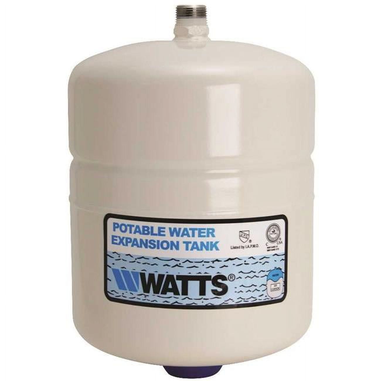 Watts 0067370 PLT-5 Potable Water Expansion Tank, 2.1 Gallon Tank ...