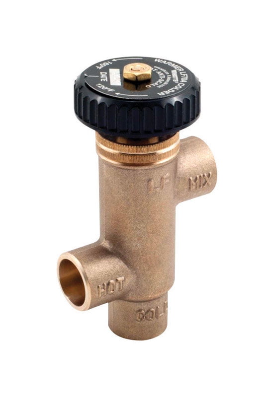TEMPER VALVE 1/2"SWEAT (Pack of 1) - Walmart.com