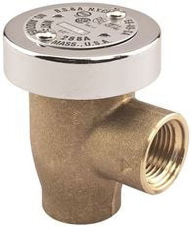 Watts 288A Anti-Siphon Vacuum Breaker 3/8 In., Brass, Lead Free ...