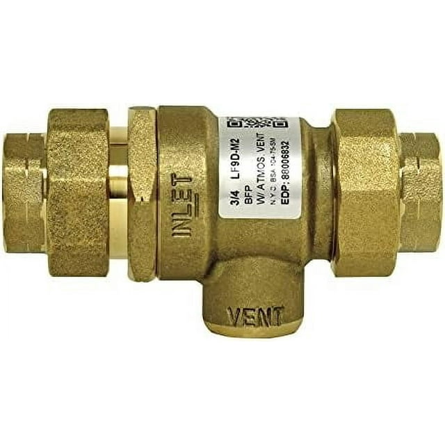 Watts 3/4 inch Dual Check Valve with Intermediate Atmospheric Vent ...