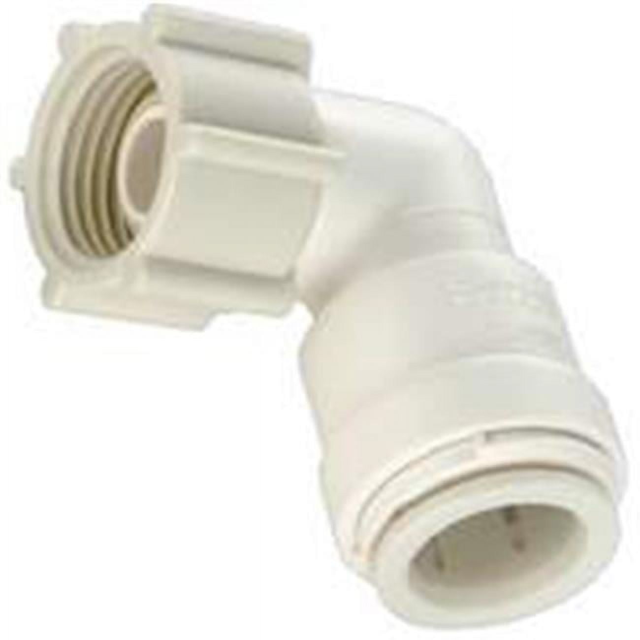 Watts 3520-1012 PEX Quick Connect Swivel Pipe Elbow, 1/2 Copper Tube x ...