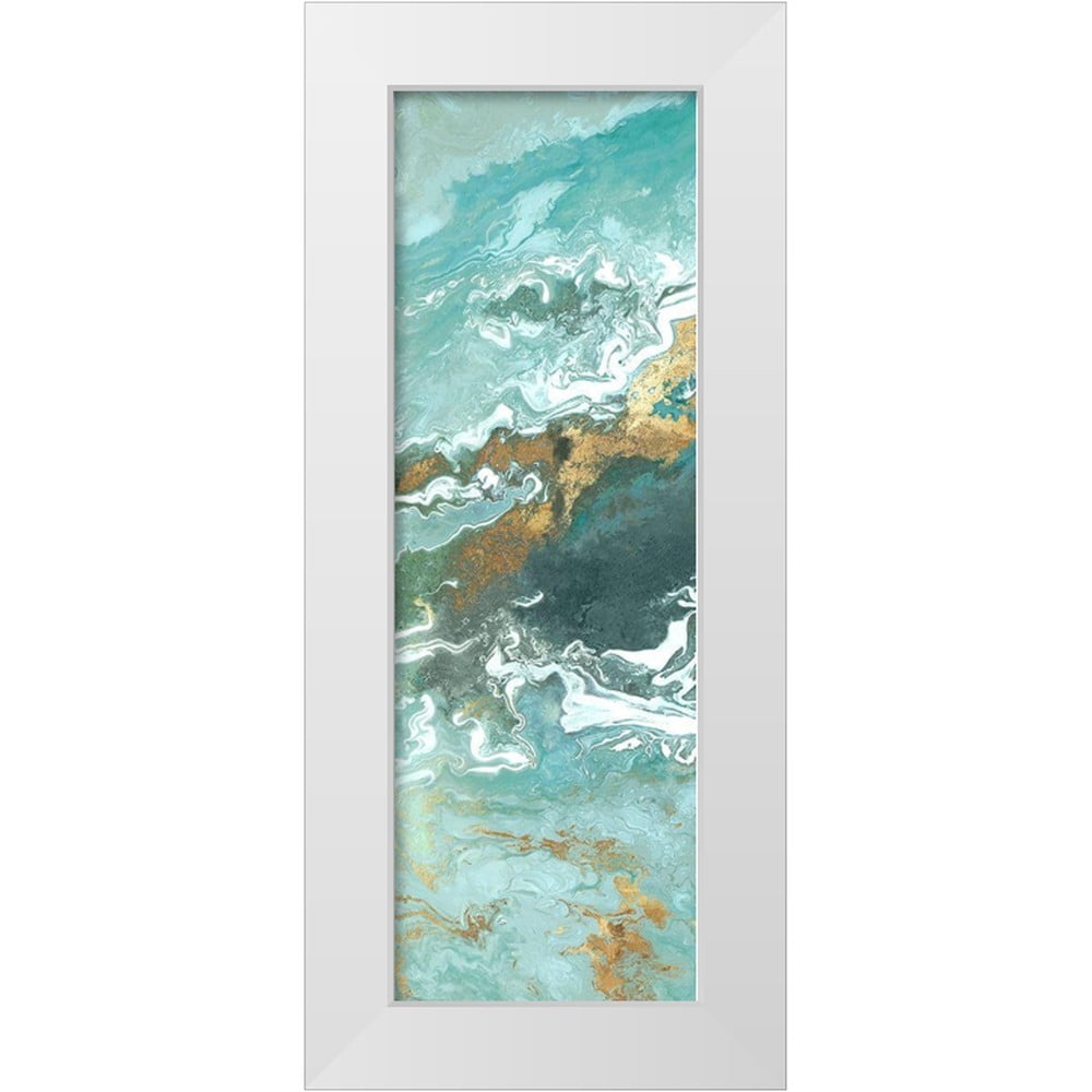 Watts, Eva 11x24 White Modern Wood Framed Museum Art Print Titled ...