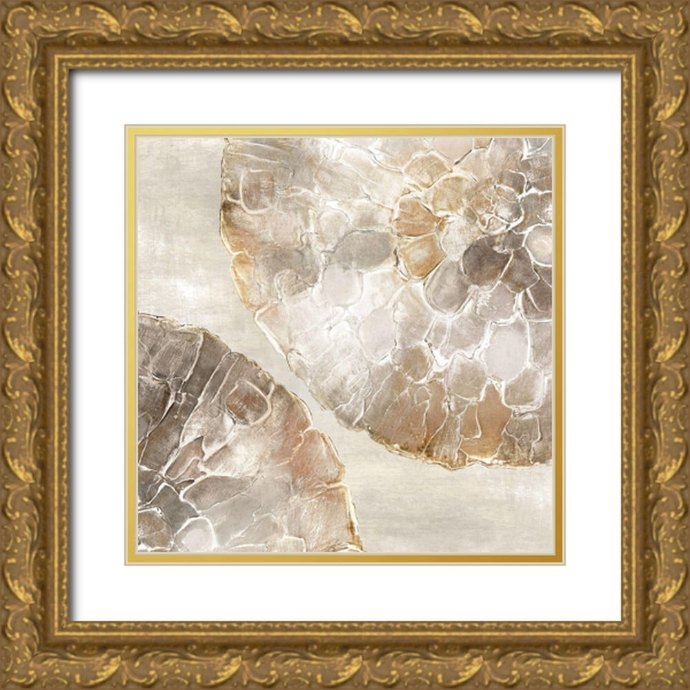 Watts, Eva 12x12 Gold Ornate Wood Framed with Double Matting Museum Art Print Titled - Golden ...