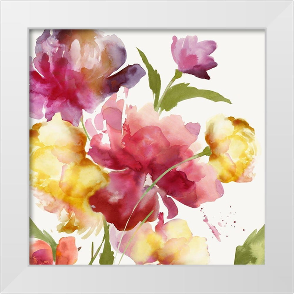 Watts, Eva 12x12 White Modern Wood Framed Museum Art Print Titled ...