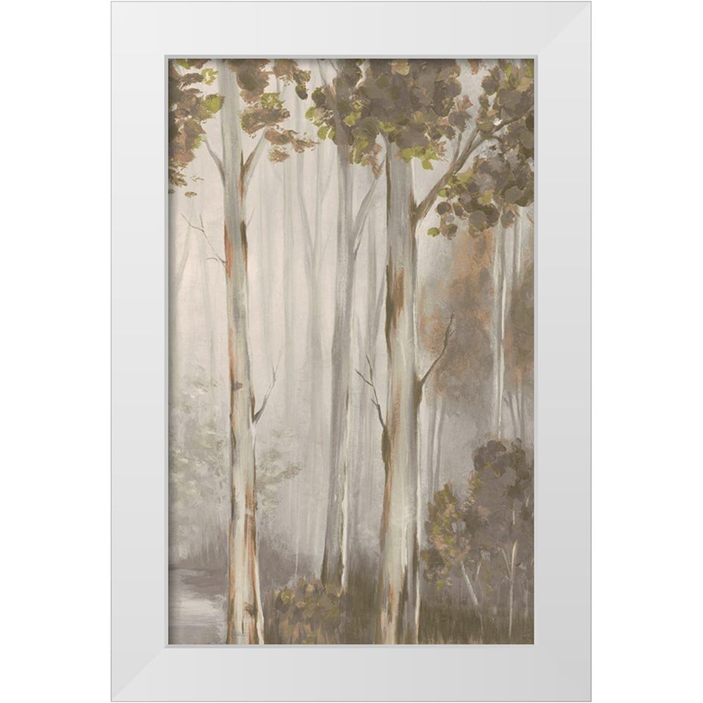 Watts, Eva 13x18 White Modern Wood Framed Museum Art Print Titled ...