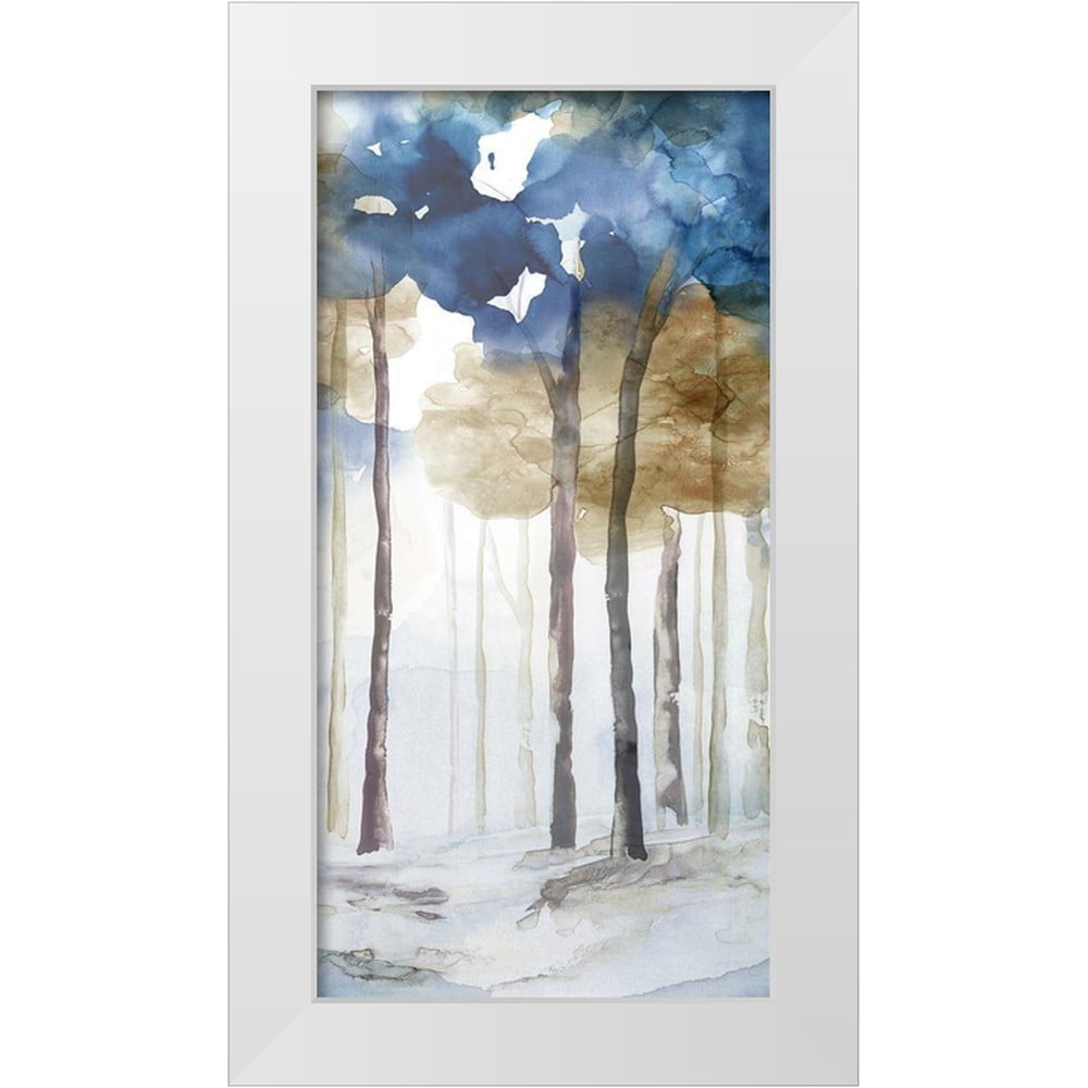 Watts, Eva 14x24 White Modern Wood Framed Museum Art Print Titled - In ...