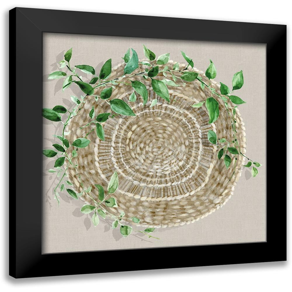 Watts, Eva 15x15 Black Modern Framed Museum Art Print Titled - Wicker ...