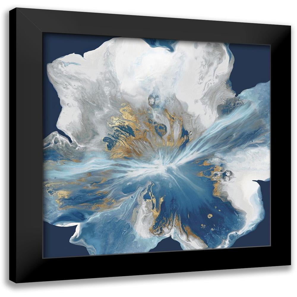 Watts, Eva 20x20 Black Modern Framed Museum Art Print Titled - Liquid ...