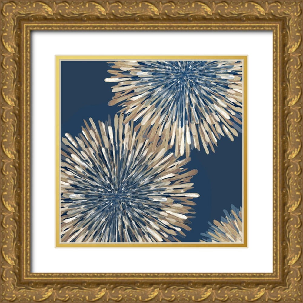 Watts, Eva 20x20 Gold Ornate Wood Framed with Double Matting Museum Art ...
