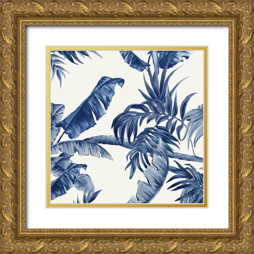 Watts, Eva 20x20 Gold Ornate Wood Framed with Double Matting Museum Art ...