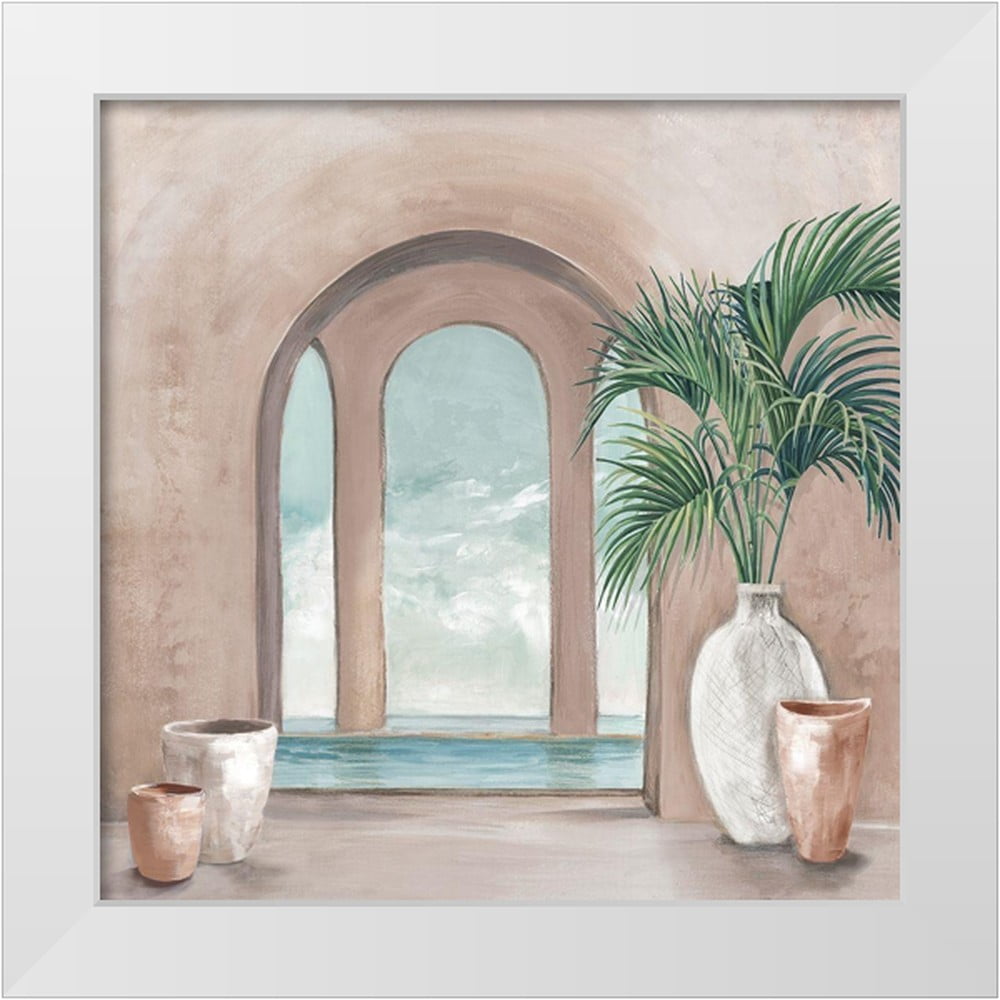 Watts, Eva 20x20 White Modern Wood Framed Museum Art Print Titled ...