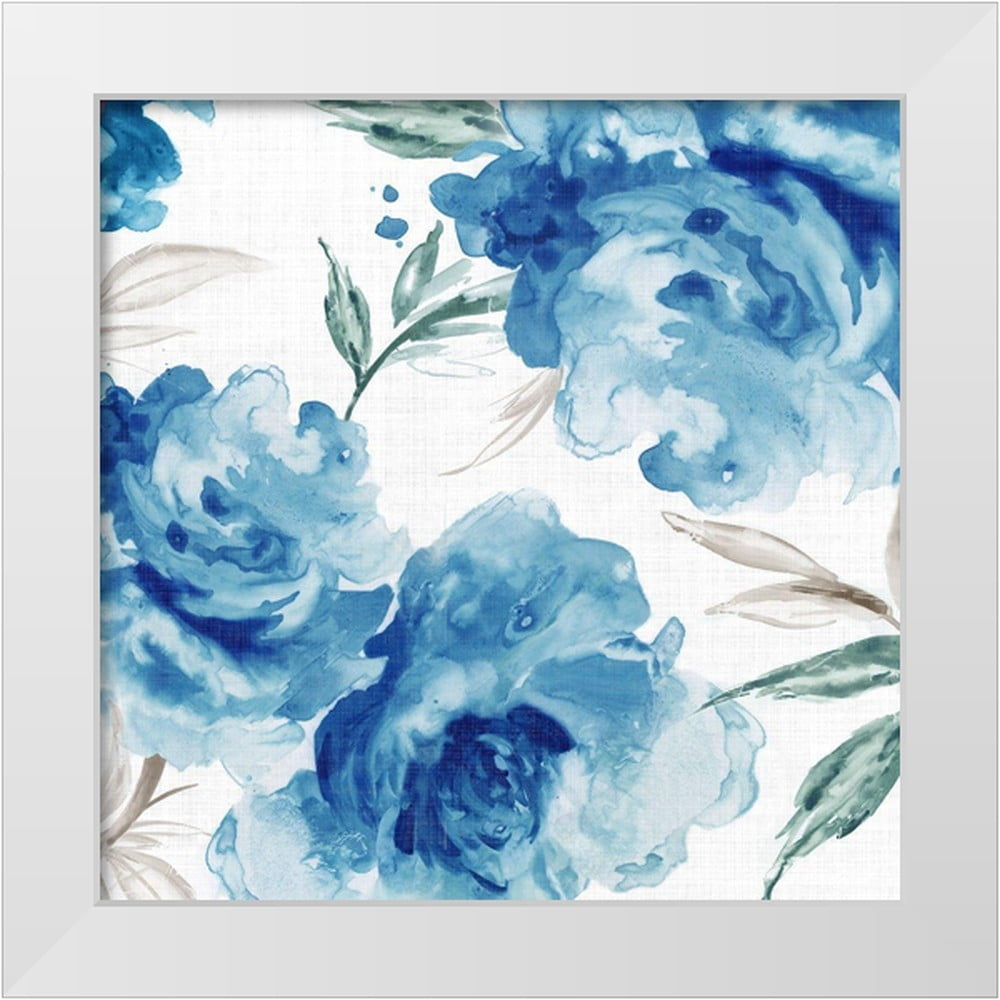 Watts, Eva 26x26 White Modern Wood Framed Museum Art Print Titled ...