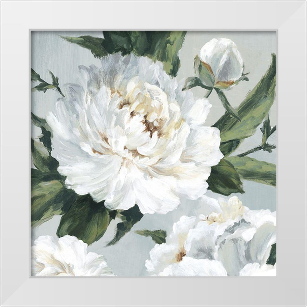 Watts, Eva 26x26 White Modern Wood Framed Museum Art Print Titled ...