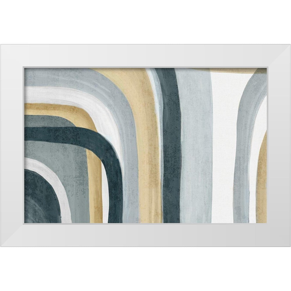 Watts, Eva 32x22 White Modern Wood Framed Museum Art Print Titled ...