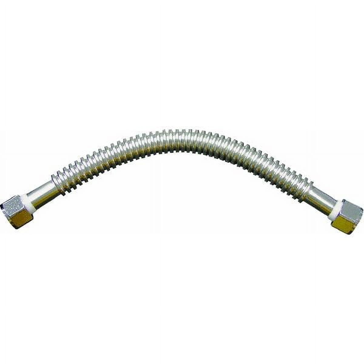 Watts FFSS12-R 12-Inch by 3/4-Inch FIP Corrugated Stainless Water ...