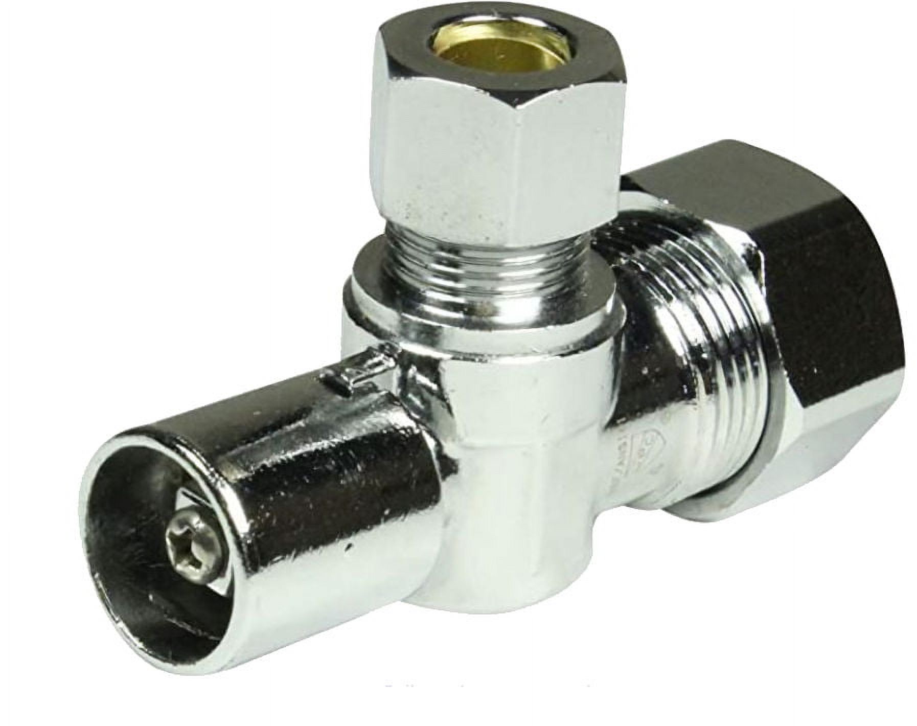 Watts Kwikstop LFBV8490LK 5/8" x 3/8" Loose Key Angle Quarter Turn ...