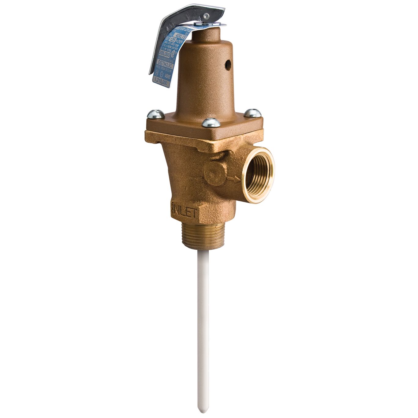 Watts LF40XL-5-3/4 150210 Lead Free T&P Relief Valve 150 PSI, 5" The ...