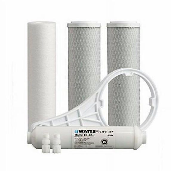 Watts Premier 560067 Compatible Carbon Block Premium Plus Bi-Annual ...