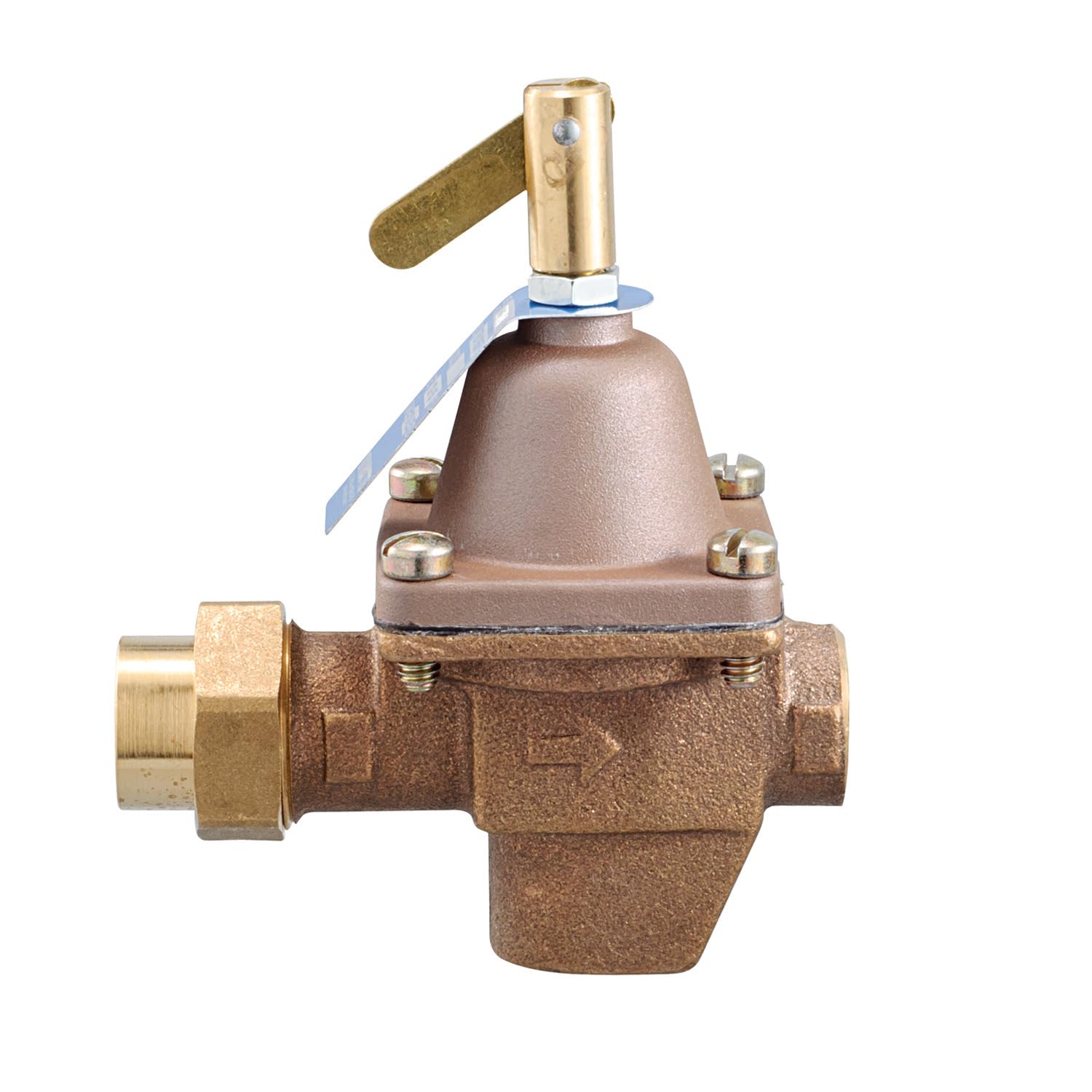 Watts TB1156F Bronze High Capacity Water Feed Regulator, 1/2 Inch ...