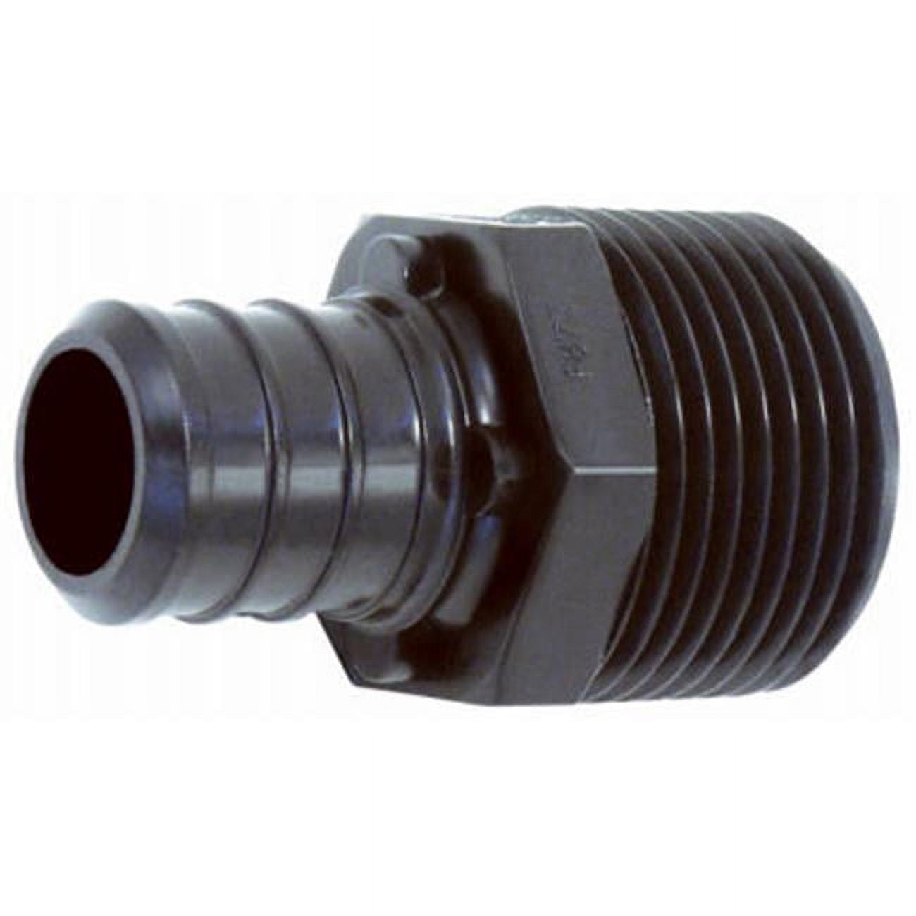 Watts WP12P-08PB 0.5 Barb x 0.5 MPT in. Adapter, 10 Pack - Walmart.com